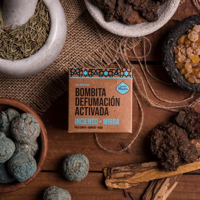 Bombita Defumação x8 – Olibano Mirra | Sagrada Madre